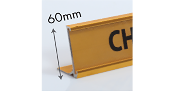 Aluminum Door Slot and Table Standee