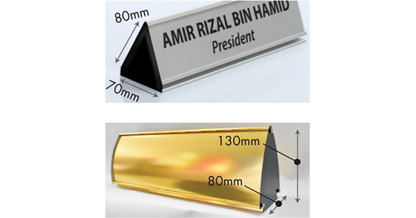 Aluminum Door Slot and Table Standee
